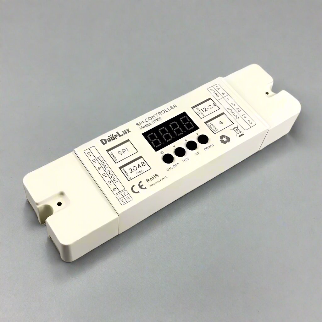 HX-SPI02 Digital LED Strip SPI Controller – LED OUTLET PR