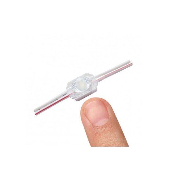 Cool White, Mini 1 LED Module, 12V DC, IP65 – LED OUTLET PR