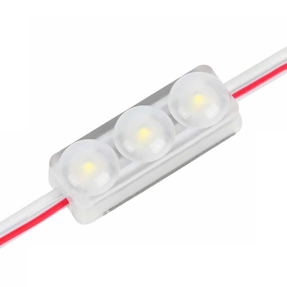 Cool White, Mini 3 LED Module, 12V DC, IP65 – LED OUTLET PR