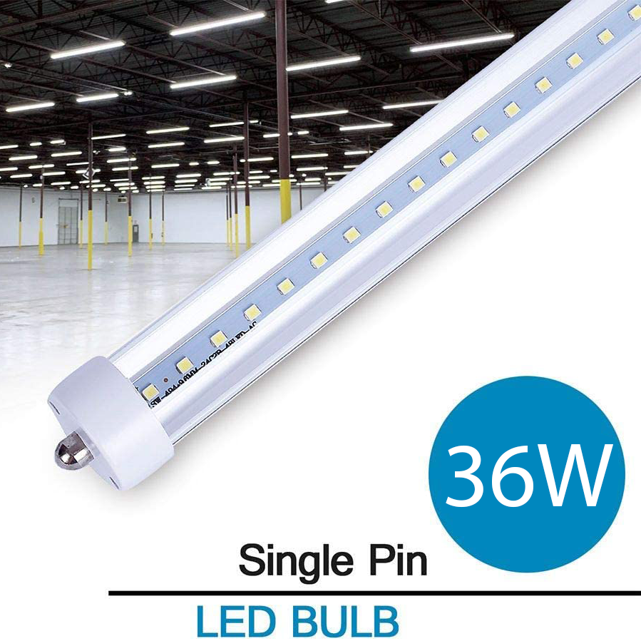 T8 LED Tube, 8FT, 36W, 6000K – LED OUTLET PR